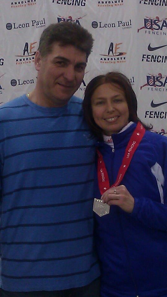 Silver Medalist Natalia Stavisky - Olympia Fencing Center
